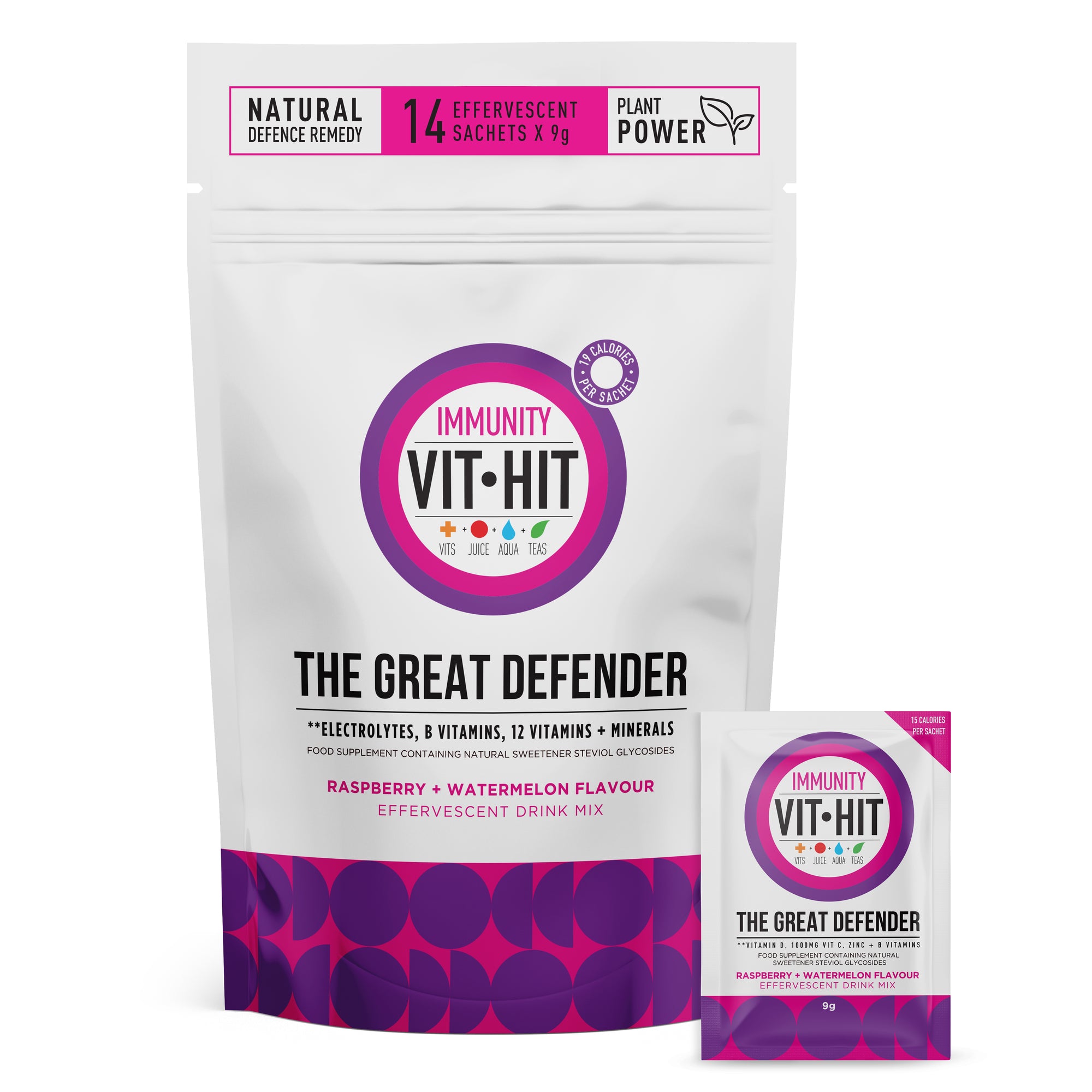 VITHIT THE GREAT DEFENDER - RASPBERRY & WATERMELON – VITHIT Drinks UK